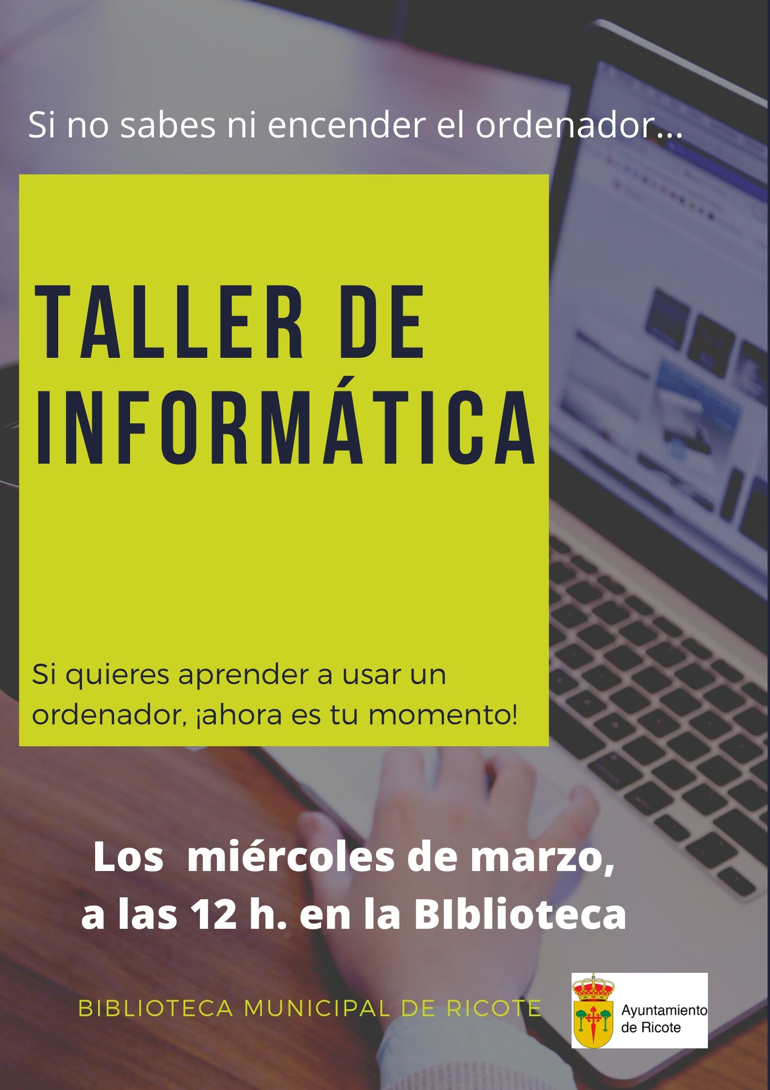 Taller de informática básica | Ayuntamiento de Ricote